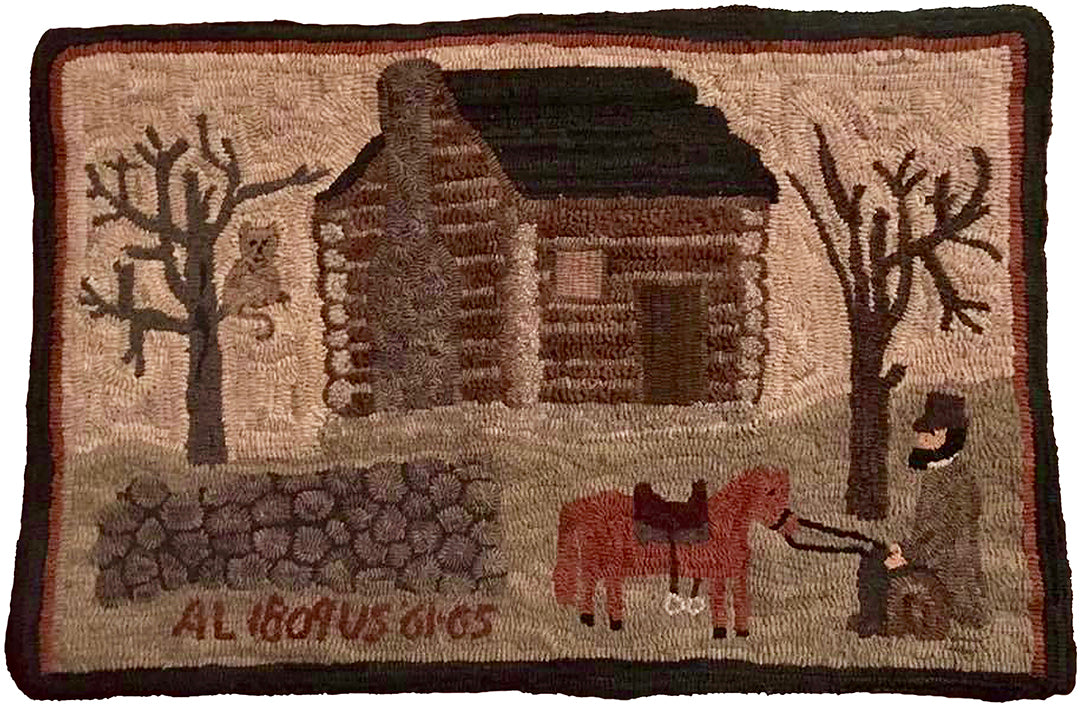 Abe Rug (#377) – Black Sheep Wool Designs